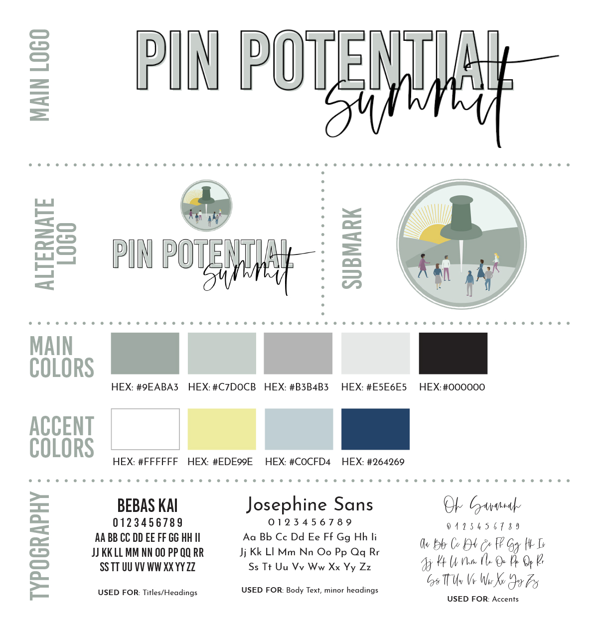 Pin Potential Summit Branding – Bloom & Brand | Your Mom-Biz BFF
