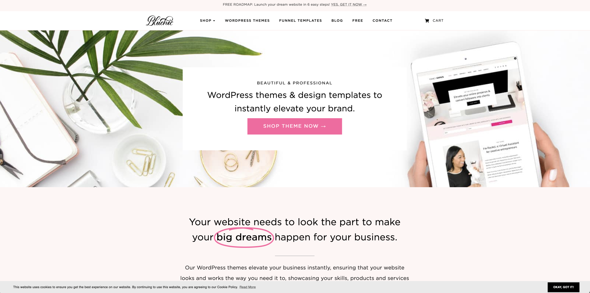 Where to Find Chic and Feminine WordPress Themes – Bloom & Brand | Your ...