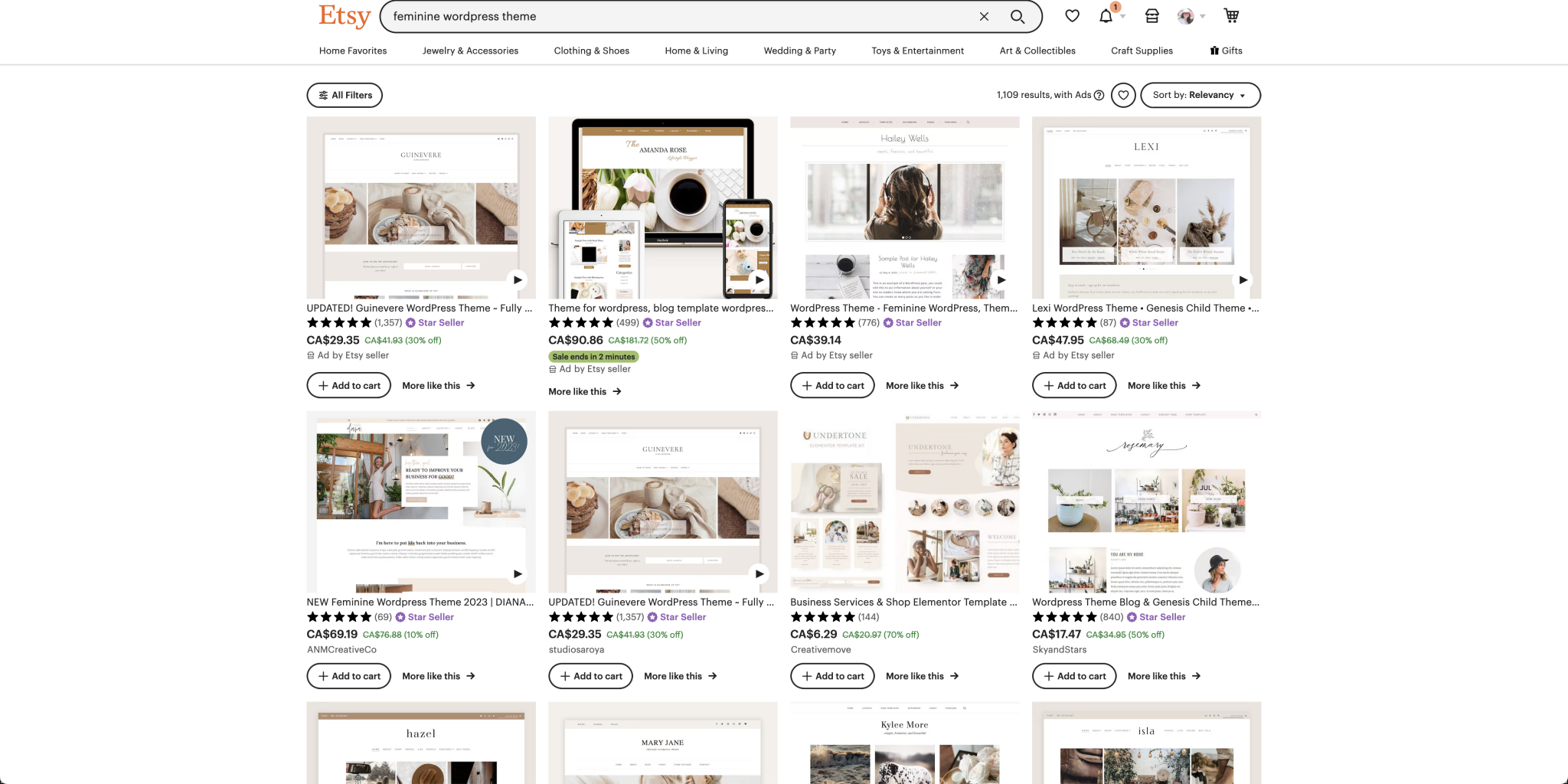 Where to Find Chic and Feminine WordPress Themes – Bloom & Brand | Your ...