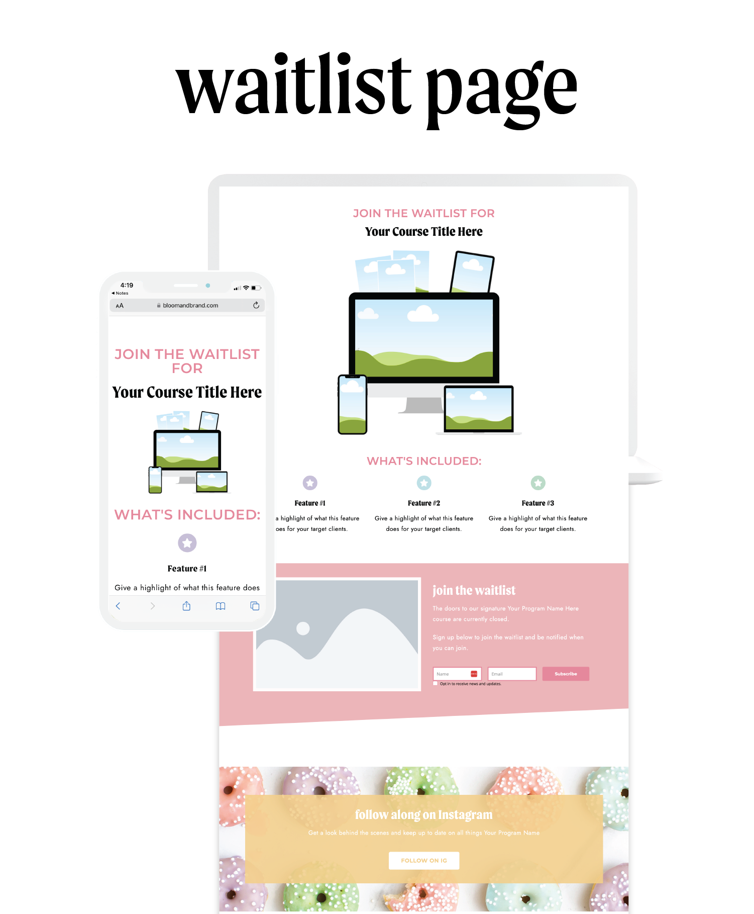 Sophie Course Creator Bundle – Bloom & Brand | Your Mom-Biz BFF